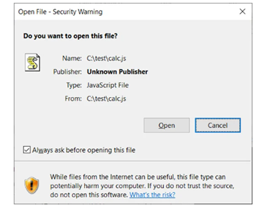 Flash Notice: Windows Zero-Day Exploited - JavaScript Files Bypass Security Warnings